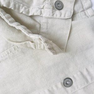 Elise Collection | Tops | Elise Collection Linen Blend Tan Button Down ...